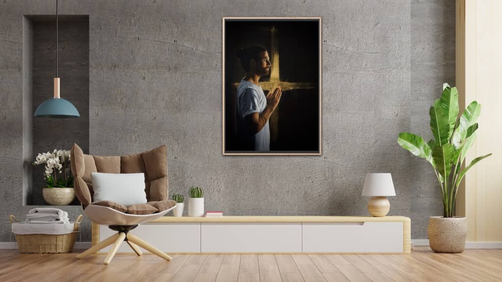 Golden Cross - SIMONE AMON ART